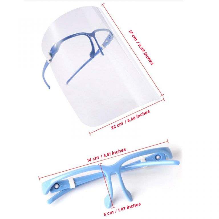 Full Face Shield with Eye Frame – Heart Med Options