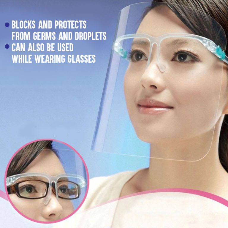 Full Face Shield with Eye Frame – Heart Med Options