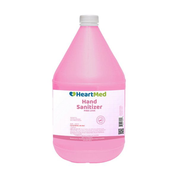 HEARTMED Pink Love Hand Sanitizer 1 Gallon – Heart Med Options